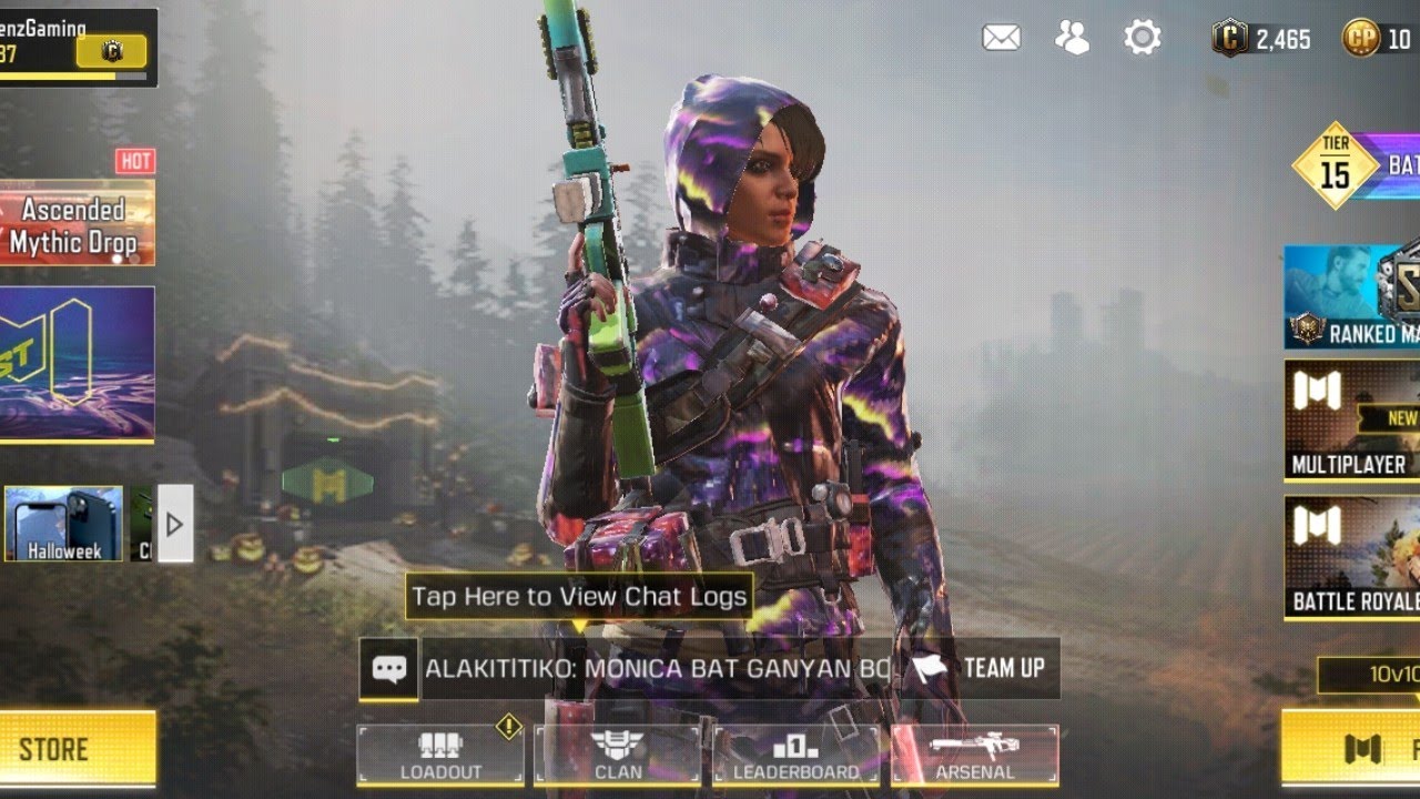 ZERO NEBULA CALL OF DUTY MOBILE GAMEPLAY. - YouTube