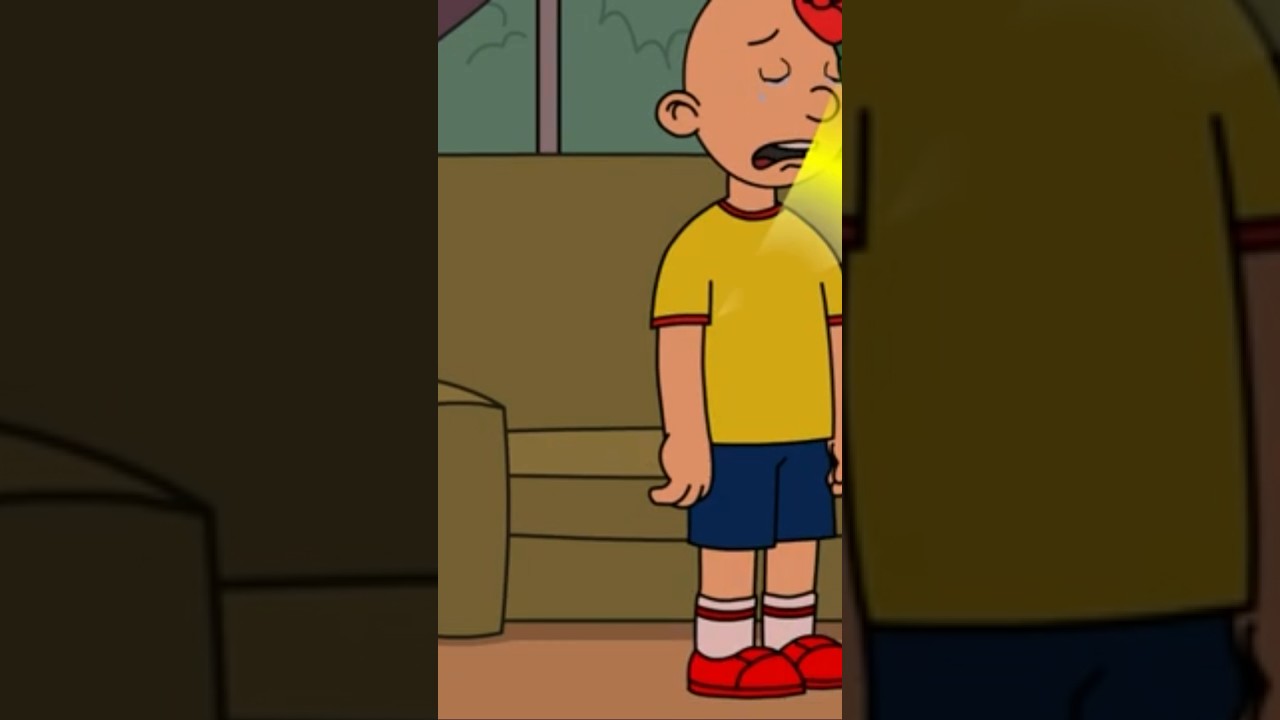 Caillou gets grounded for dum reasons #caillou - YouTube