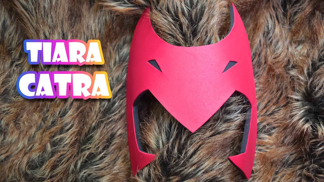 COMO FAZER Tiara CATRA (Felina) da SHE RA - Cosplay Tutorial ( O ...