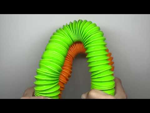 Renkli boru, uzayan boru, renkli uzayan stres borusu SESİ DİNLE