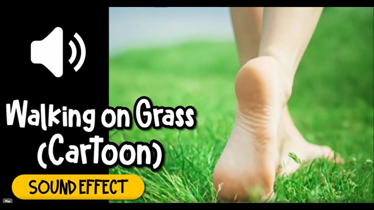 Walking on Grass Cartoon Sound Effect | 走路 行走 草地 土地 音效 (High Quality ...