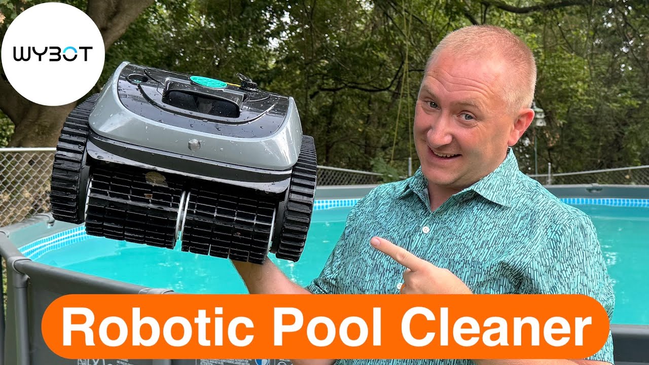 Wybot C1 Robotic Pool Cleaner Review - YouTube