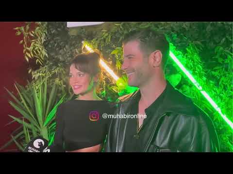 Sinem Ünsal ve Berk Cankat el ele