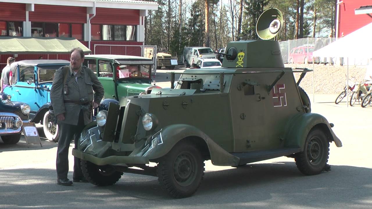 Panssarimuseo / Finnish Armour Museum - Soviet Armored Car BA-20M ...
