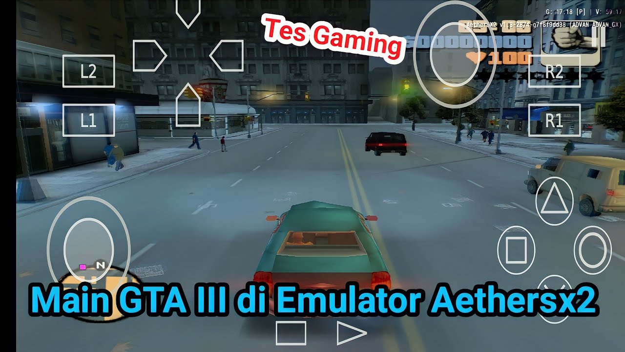 Main GTA III di Emulator Aethersx2 | Advan GX - YouTube