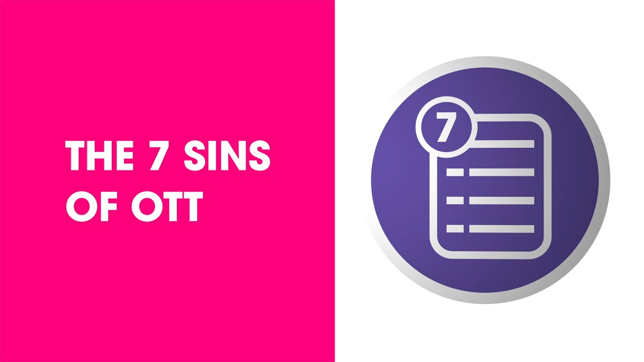 The Seven Sins of OTT Video - YouTube
