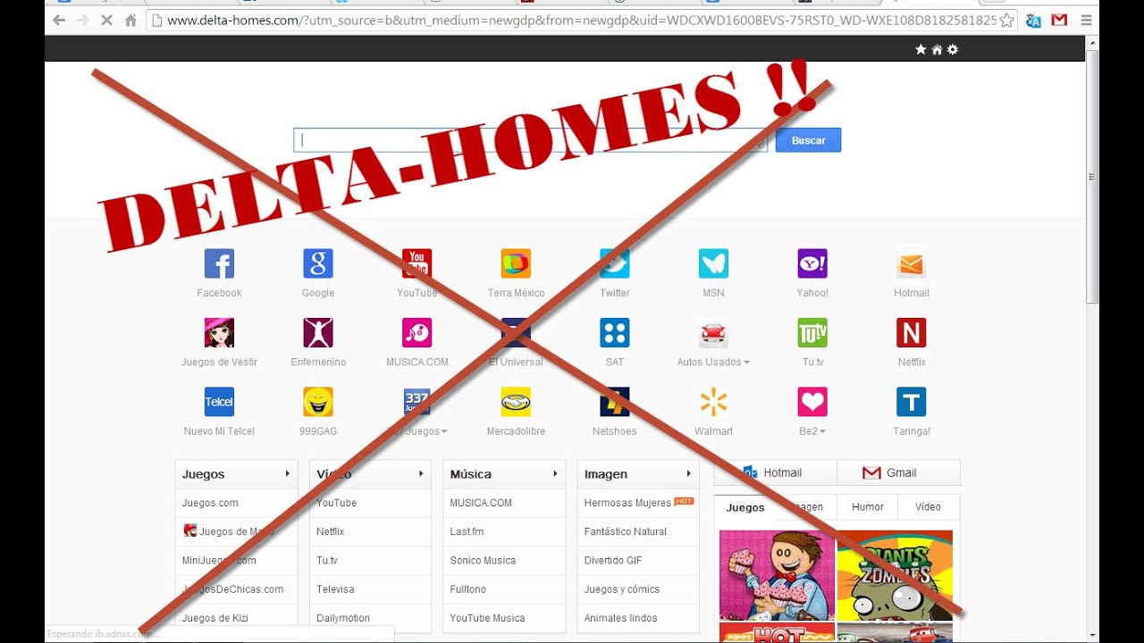 How to remove "delta-homes.com" malware from google chrome - Without ...