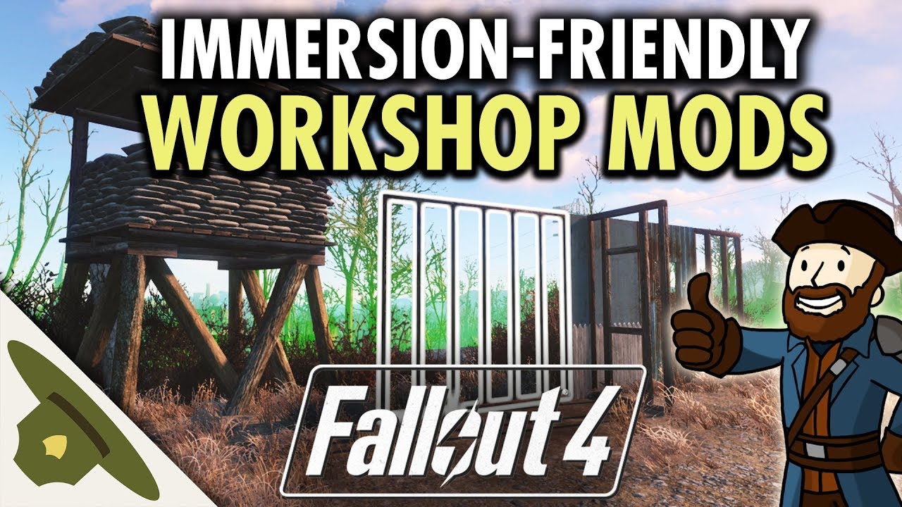 The best immersion-friendly WORKSHOP MODS for Fallout 4 - 2018 Edition ...