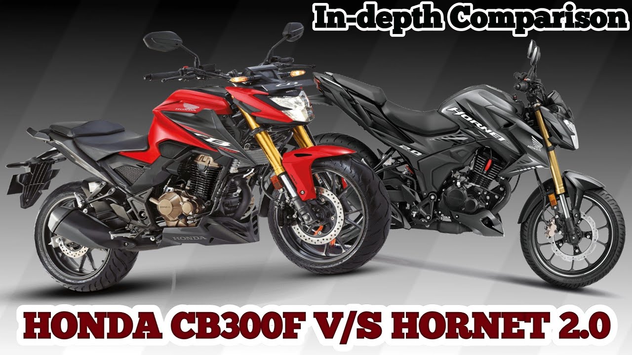 Honda CB300F vs Hornet 2.0 Detail comparison video | Should You upgrade ...