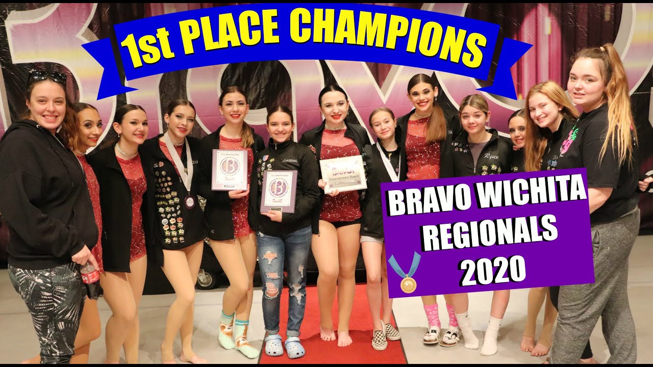 DANCE COMPETITION VLOG | Bravo Wichita Regional 2020 | 1st Place ...