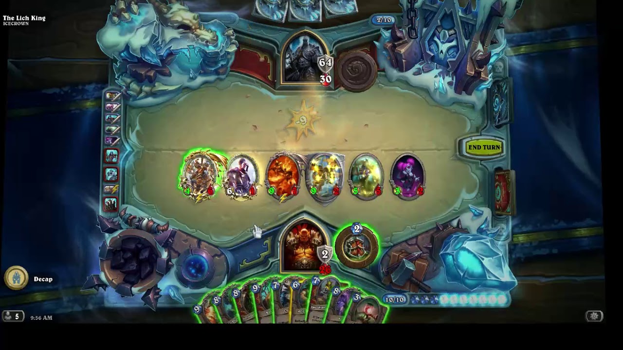 killing the lich king, warrior, legendary, alarm o bot,reno - YouTube