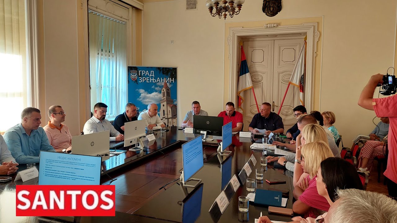 ODRŽAN SASTANAK GRADSKOG VEĆA SA TEMOM - PLAN RAZVOJA GRADA ZRENJANINA ...