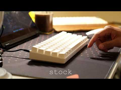 RK61: Before and After Reworking Stabilizers with Holee Mod - YouTube