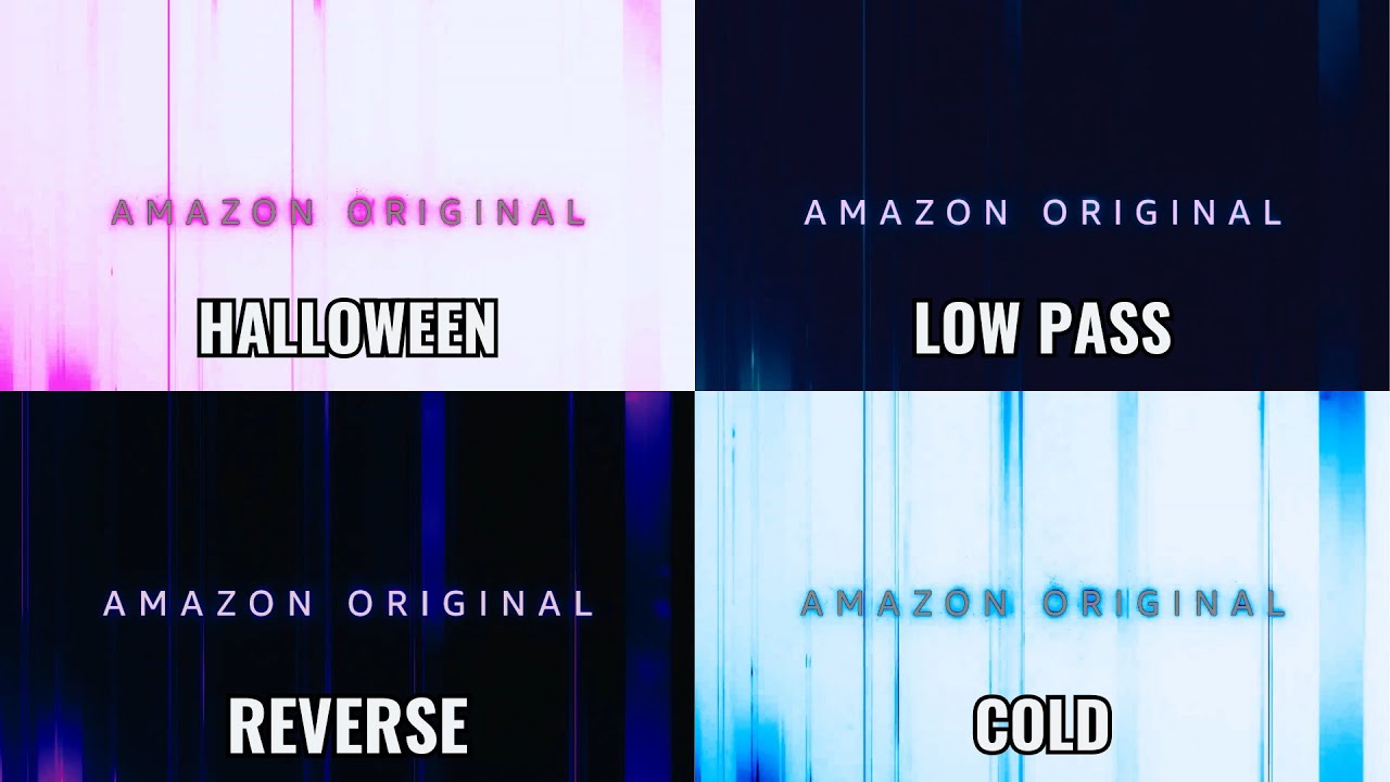 Amazon Original Intro Effects - YouTube