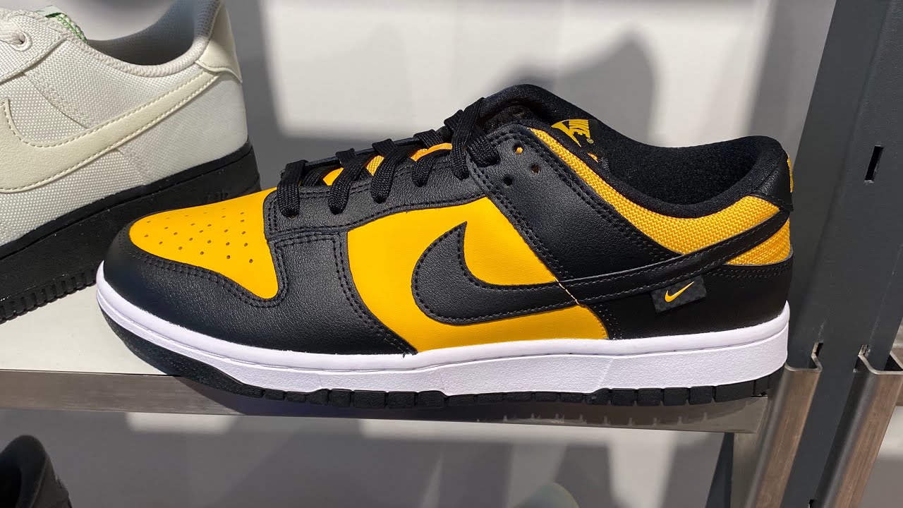 Nike Dunk Low “Reverse Goldenrod” (Black/University Gold/White) - Style ...