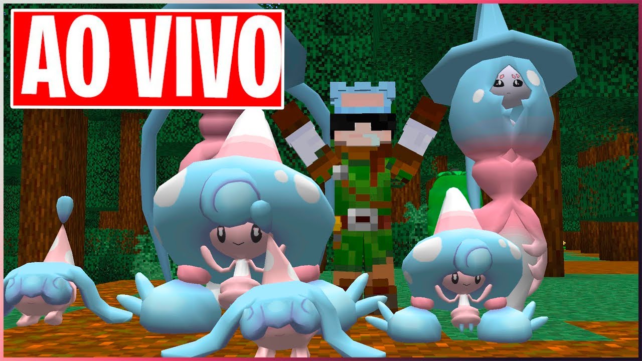 LIVE: PIXELMON CLASSIC EM BUSCA DO TANK PERFEITO - YouTube
