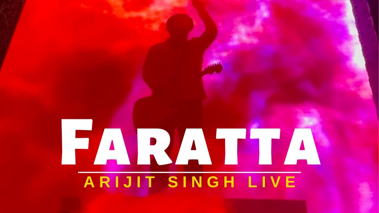 Faraatta Crazy Fan moment | Arijit Singh Live Gift City 2025 | Jawan ...