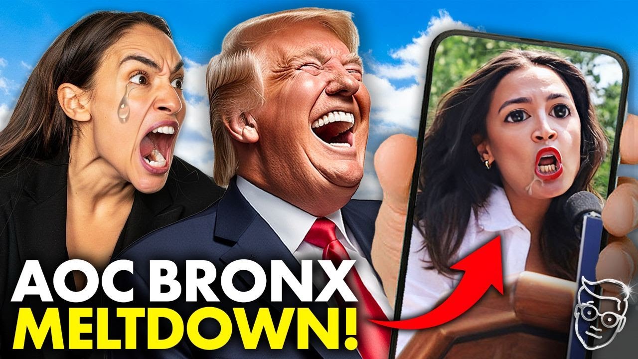 AOC Mercilessly ROASTED After Psychotic BREAK-DOWN at TINY Rally In ...