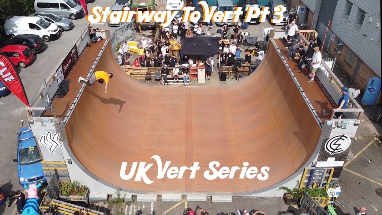 Skating In A Contest For The First Time - UK Vert Series Cardiff - YouTube