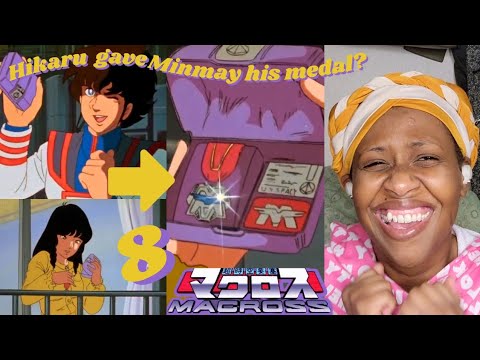 I can't believe Hikaru gave Minmay his medal 🏅| SDF Macross Episode 8 ...
