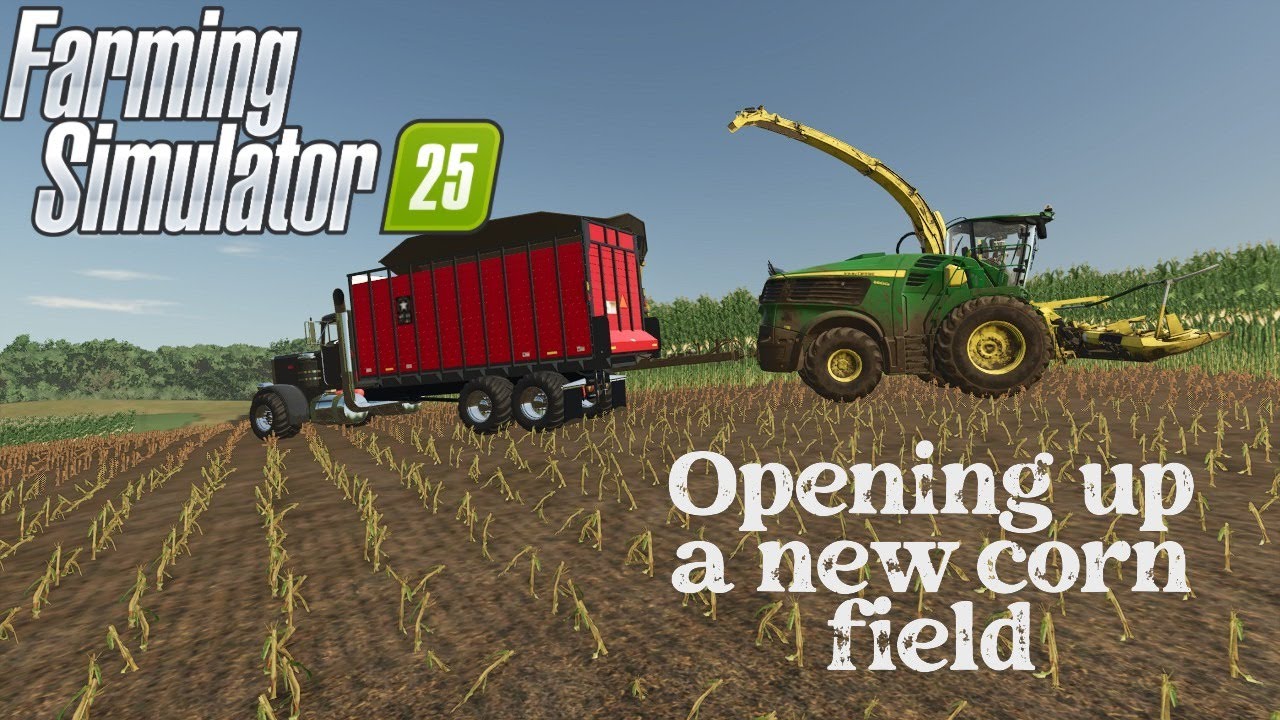Farming Simulator 25 Ep2 Opening up a new field/ Dairy farming series ...