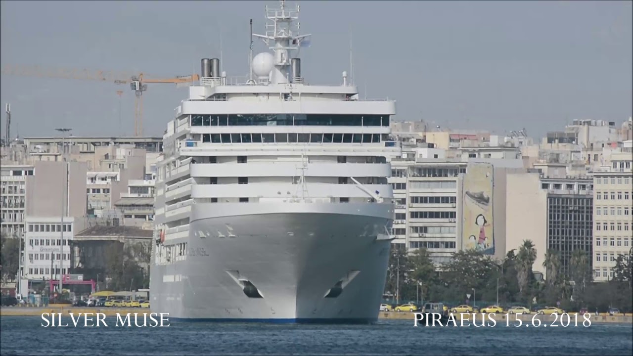 SILVER MUSE departure from Piraeus Port - YouTube