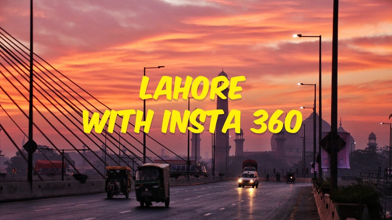 360 Degree View of Lahore's Stunning Landmarks on a Motorcycle | Insta360 X3 | Zain Ismail - YouTube
