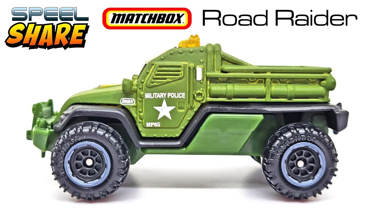 Matchbox Road Raider - Fantasy Military Casting - Diecast Review - YouTube