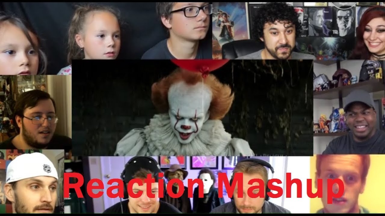 IT TV Spot #1 "Terror" REACTION MASHUP - YouTube