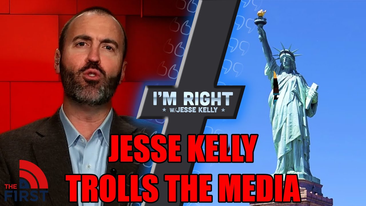 Jesse Kelly Goes Viral, Trolls Media With Statue Of Liberty Satire ...