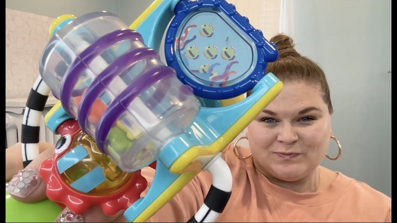 Sassy Fishy Fascination Station 2-in-1 Suction Cup High Chair Toy ...