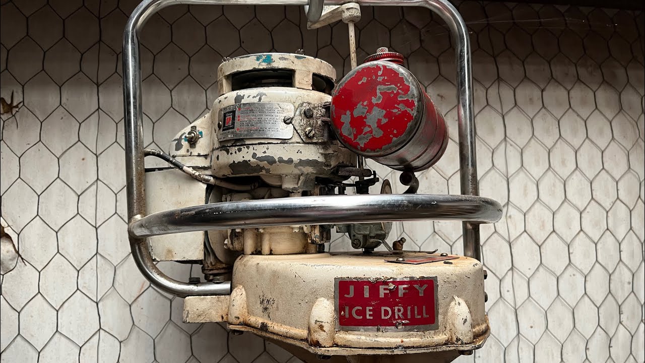 Jiffy Ice Drill - YouTube