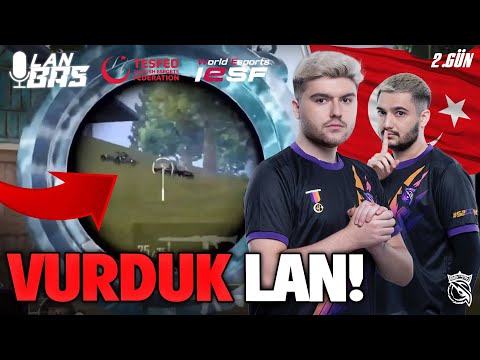 VURDUK LAN! | IESF 15. Dünya Şampiyonası Avrupa Elemeleri 2. Gün | LAN BAS #24 | PUBGM