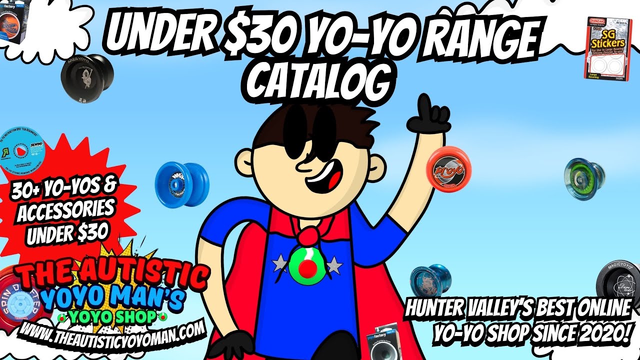 Under $30 Yo-Yo & Accessories Range Catalog | Yoyo Man's Yoyo Shop ...