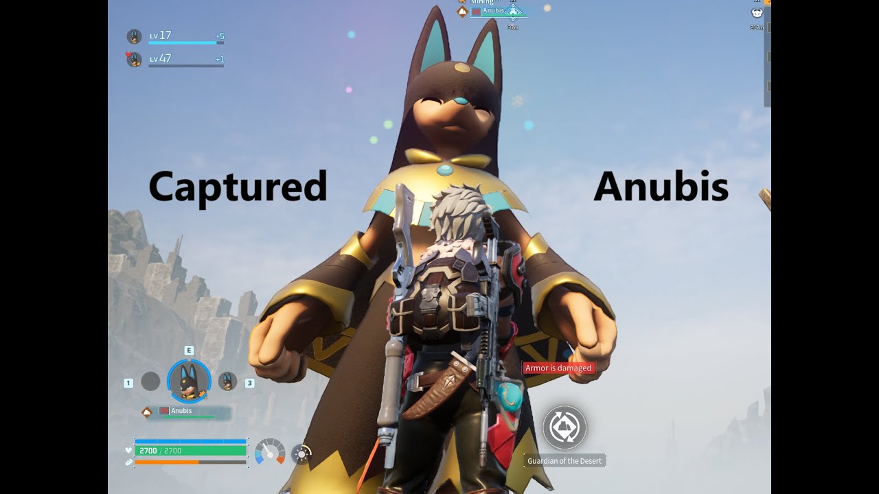 The Alpha Anubis | Finally Captured | Pal World - YouTube