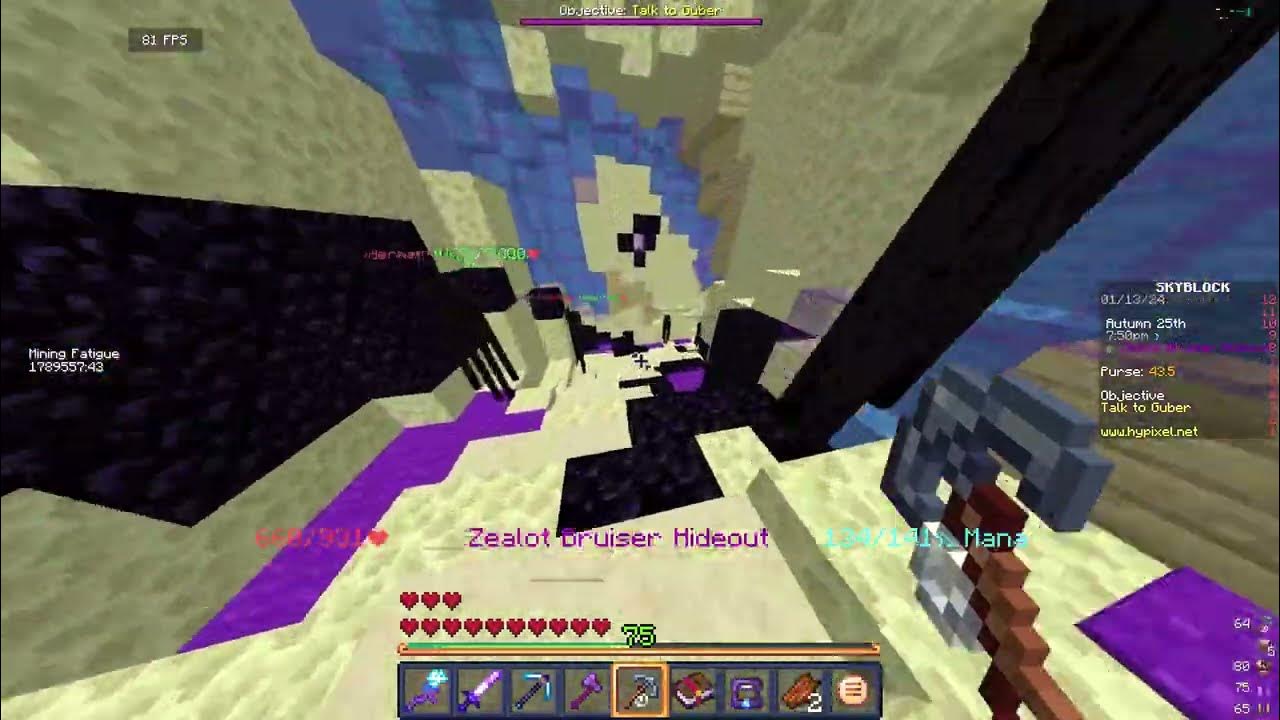 Hypixel Skyblock Bug - YouTube