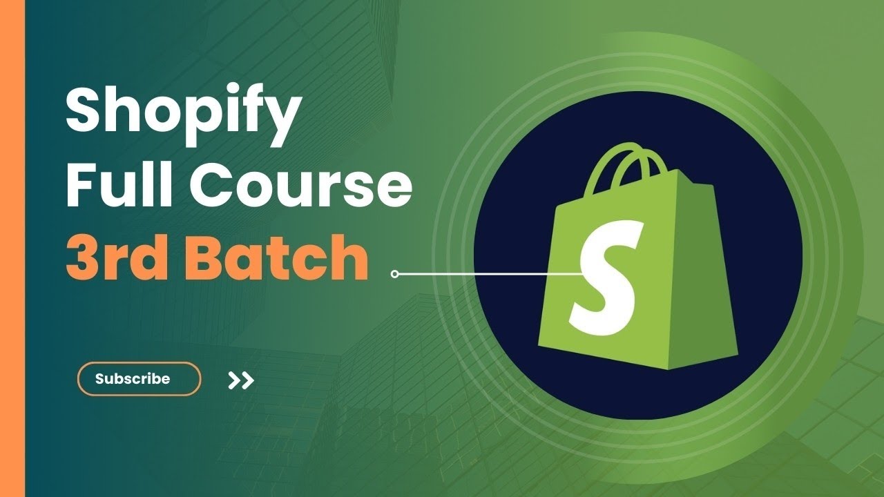 Shopify dropshipping & advance digital marketing full course bangla ...