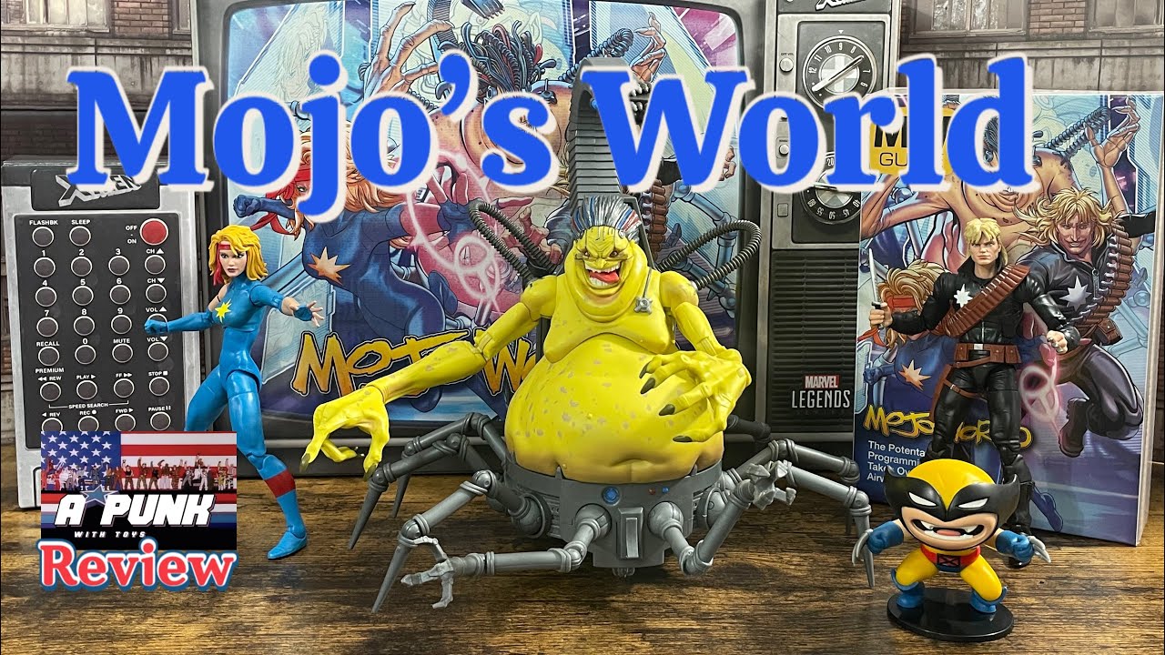 Marvel Legends Mojo’s World Review by Hasbro - YouTube