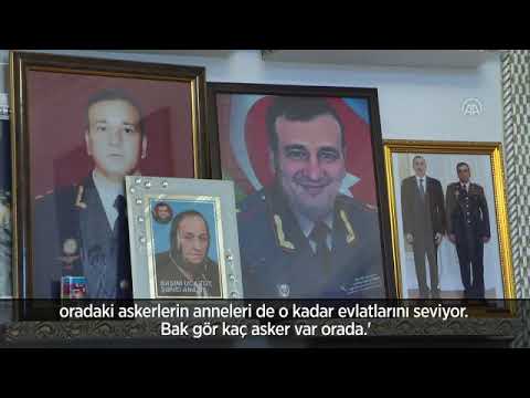 Azerbaycan'ın kahramanlarından şehit Tümgeneral Heşimov'un annesi Anneler Günü