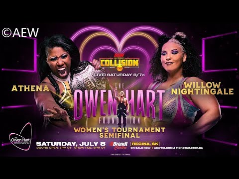 Athena vs Willow Nightingale / Owen Hart Foundation Women's Tournament ...