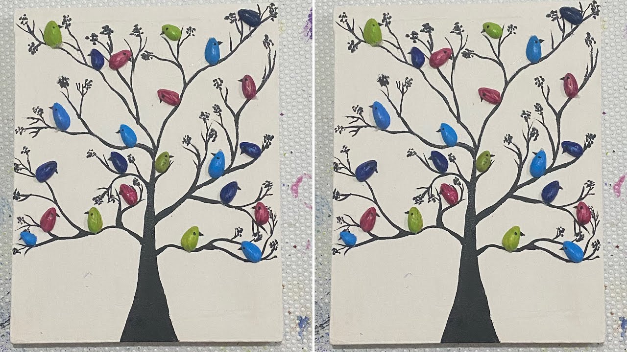 Pista shells Room painting 🖼️ tutorial video - YouTube