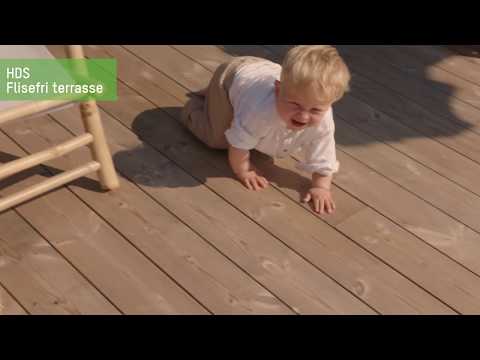 HDS, monter terrasse med skjult innfesting fra ESSVE
