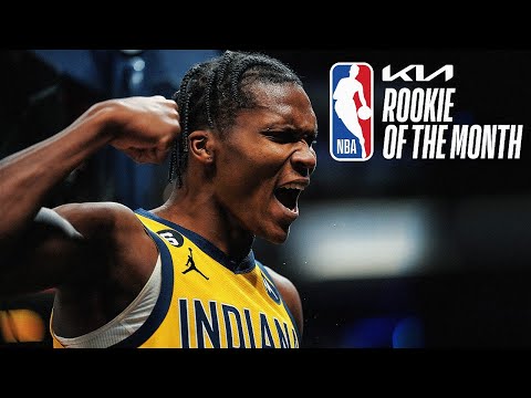Bennedict Mathurin Wins Kia NBA Eastern Conference Rookie Of The Month! 🔥