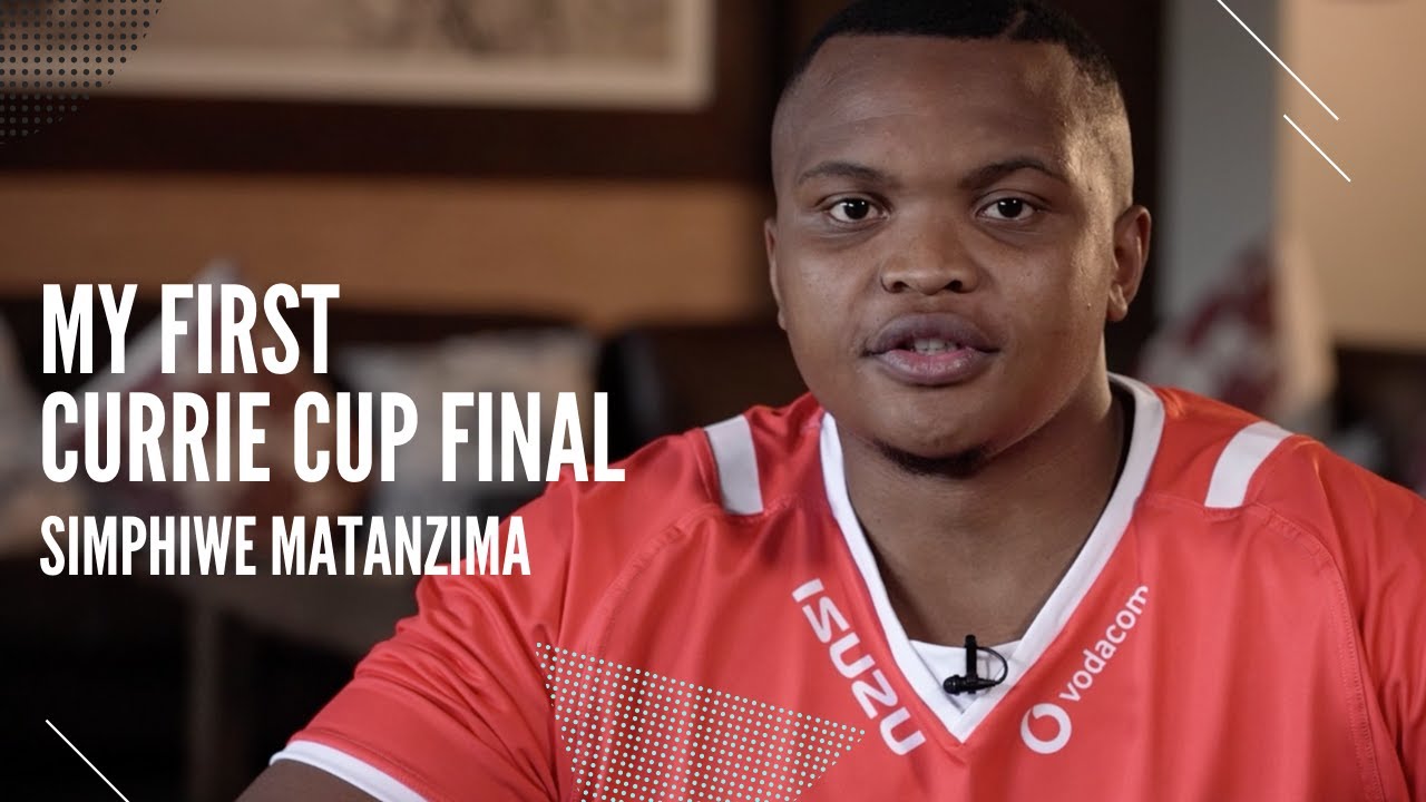 Simphiwe Matanzima - My First Currie Cup Final - YouTube