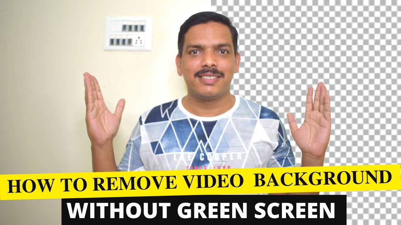 How to remove video background without Green screen | ROHIT ADLING ...
