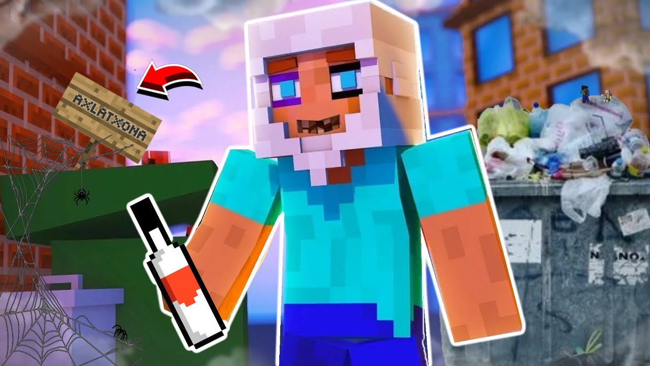 BOMJ HAYOTI | MINECRAFT - YouTube