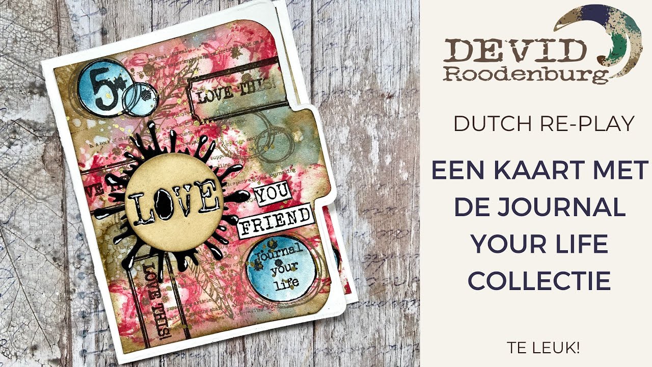 DUTCH kaart met Journal collectie - YouTube