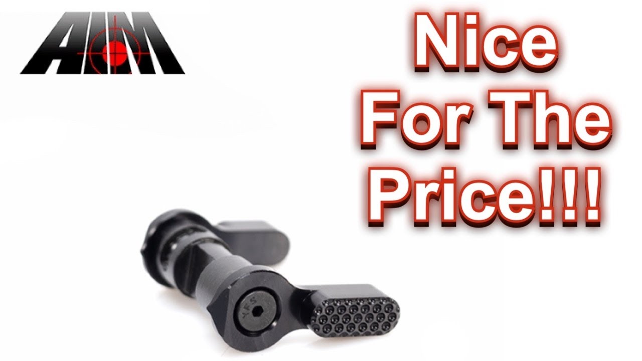 AimSurplus Ambi Safety Selector V2 Dimpled - YouTube