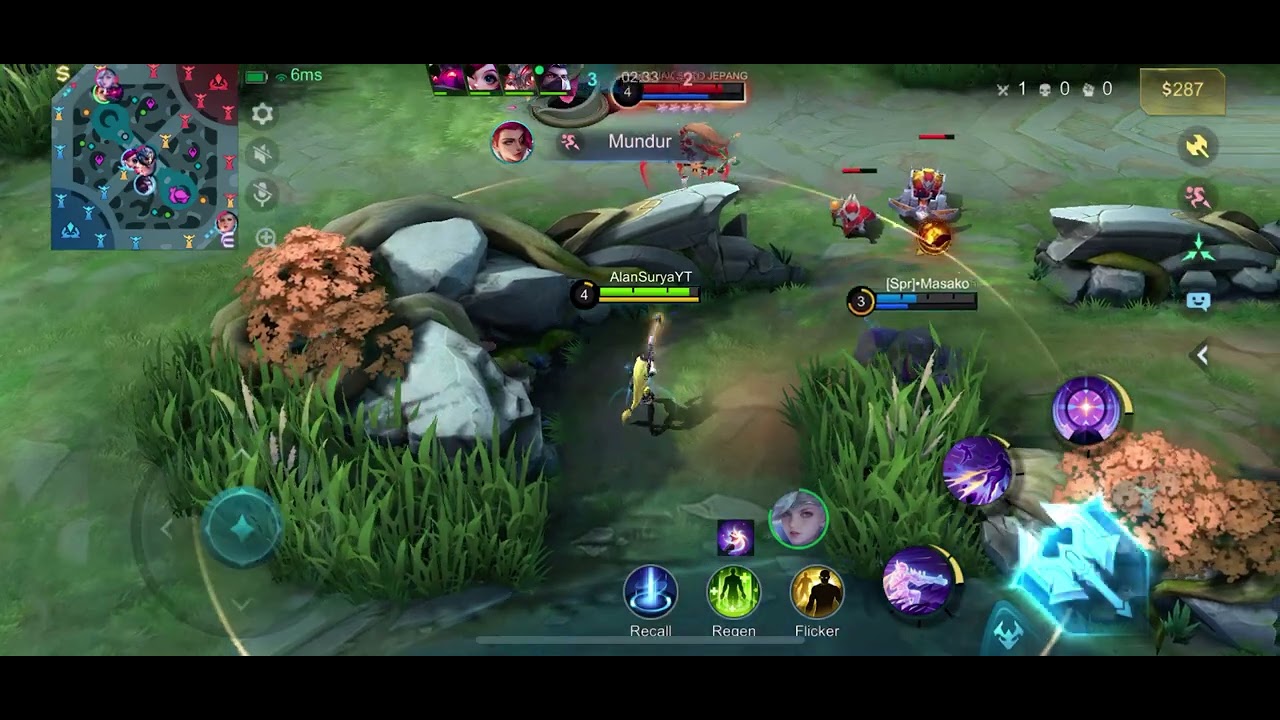 MLBB | Mobile Legends | Rank Legends Musuh masih ada yang Buta Map ...