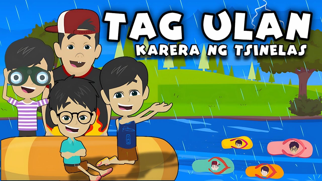 TAG ULAN (Karera ng Tsinelas) I Pinoy Animation - YouTube